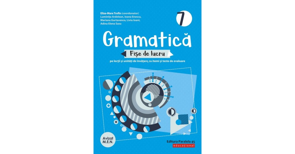 Gramatica. Fise de lucru (pe lectii si unitati de invatare cu itemi si ...