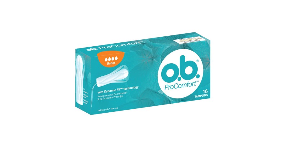 Tampoane O.B. Pro Comfort Super, 16 Buc/Cutie, Absorbante Interne ...