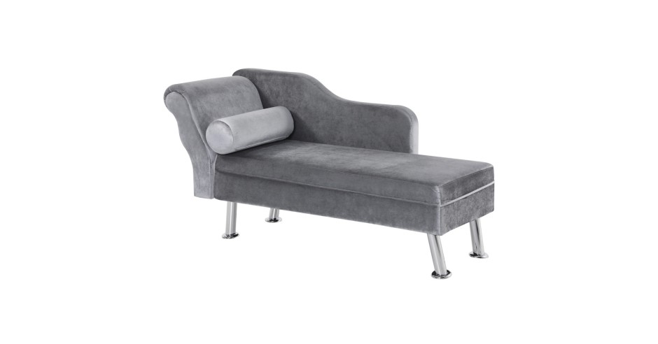 HomCom sezlong de interior, perna inclusa, 160x56x75 cm | Okazii.ro