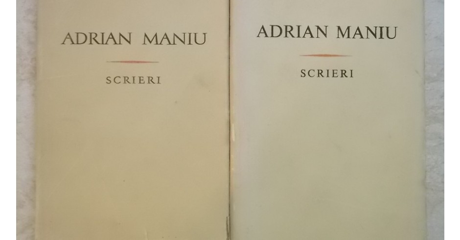 Adrian Maniu - Scrieri, vol. I-II, poezii, 1968 | Okazii.ro