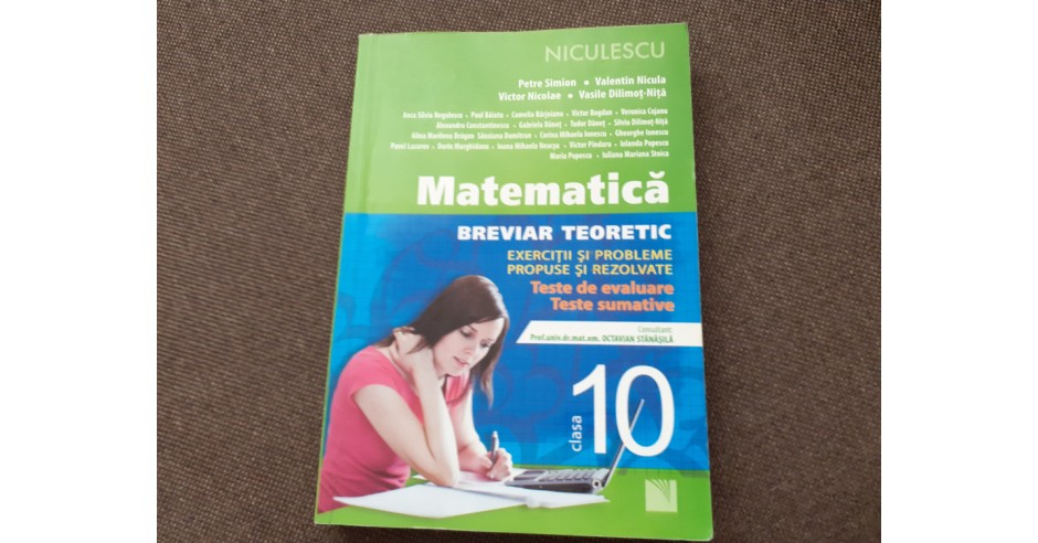 MATEMATICA PENTRU CLASA A X A PETRE SIMION EXERCITII SI PROBLEME ...