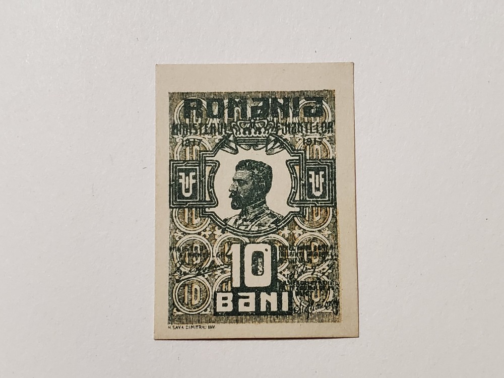 Bancnota 10 Bani 1917, Cea mai mica bancnota | arhiva Okazii.ro