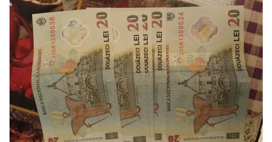 Vand bancnote 20 lei | arhiva Okazii.ro