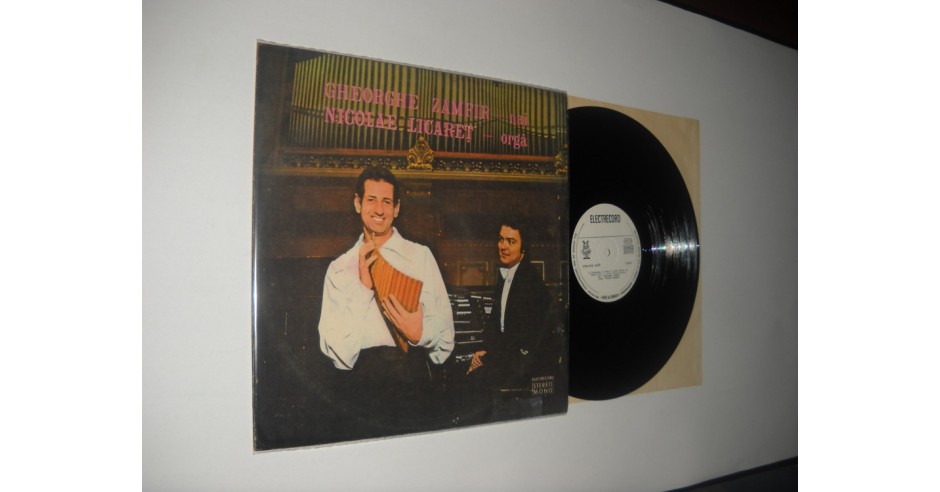 GHEORGHE ZAMFIR-nai/NICOLAE LICARET-orga (STM ?EPE 01367)vinil folcor ...