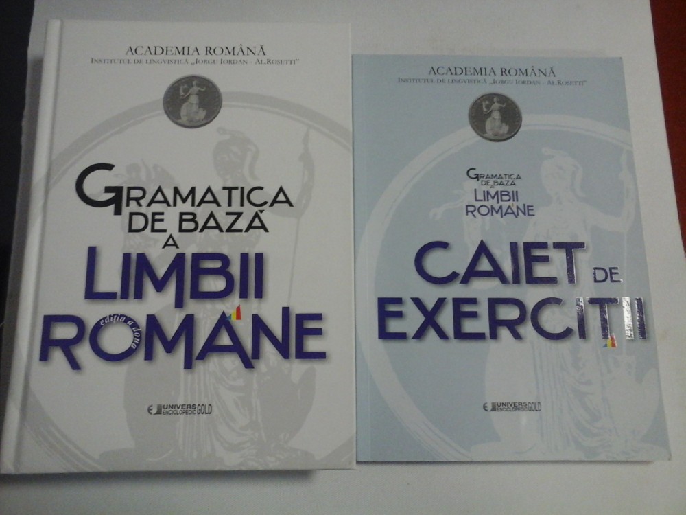 GRAMATICA DE BAZA A LIMBII ROMANE + caiet de exercitii - ACADEMIA ...