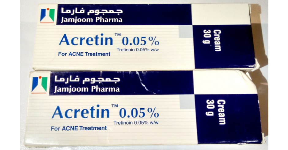 TRETINOIN 0.05% Acretin Retin-A Retinol Riduri Acnee Tretinoina Airol ...