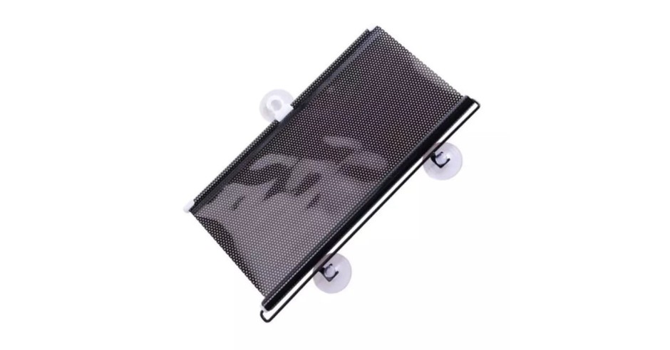 Parasolar Auto Retractabil Universal, Pliabil, Tip Rulou cu Protectie ...
