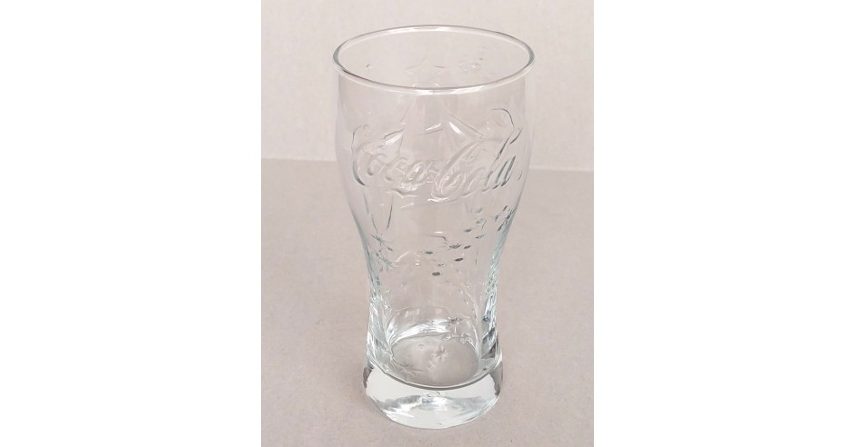 Pahar Coca-Cola de 250ml de colectie cu model pentru bradul de Craciun ...