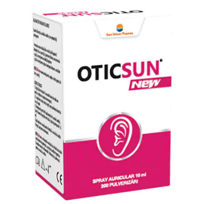 Solutie Otica Oticsun 10 mililitri Sun Wave Pharma | Okazii.ro