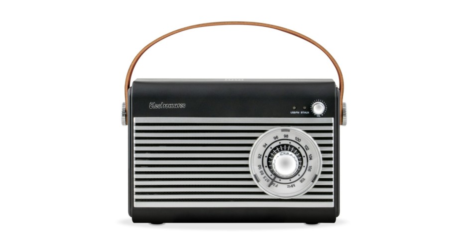 Radio retro cu difuzor Bluetooth Electromures EM 1007, 1500 mAh ...