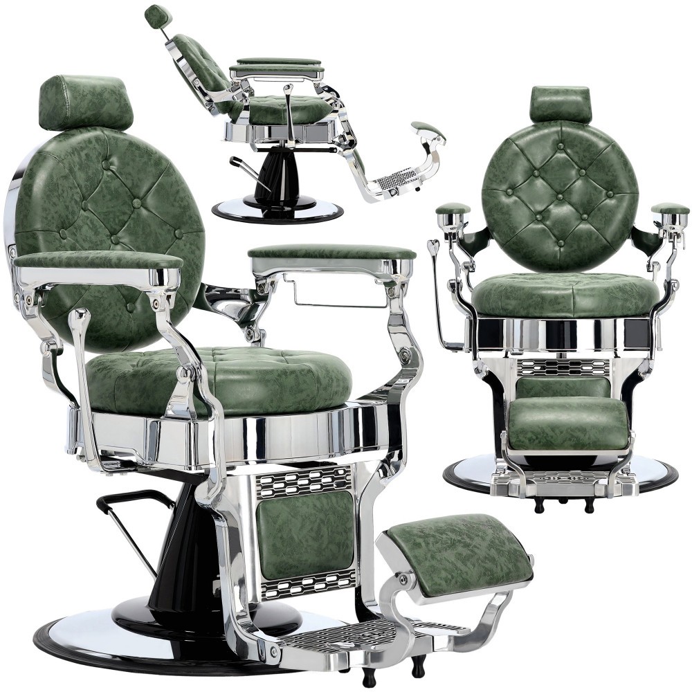 Scaun de frizerie hidraulic pentru salonul de frizerie barber shop Treko Barberking | arhiva ...