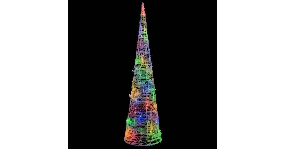 Piramida decorativa con de lumini cu LED colorat 120 cm acril | arhiva ...
