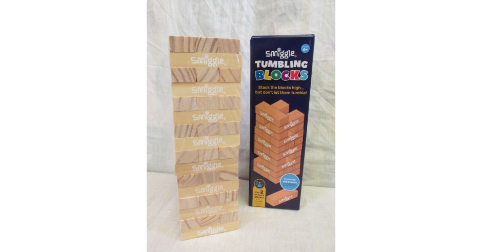 Joc Smiggle tip Jenga blocuri de lemn,nou | Okazii.ro