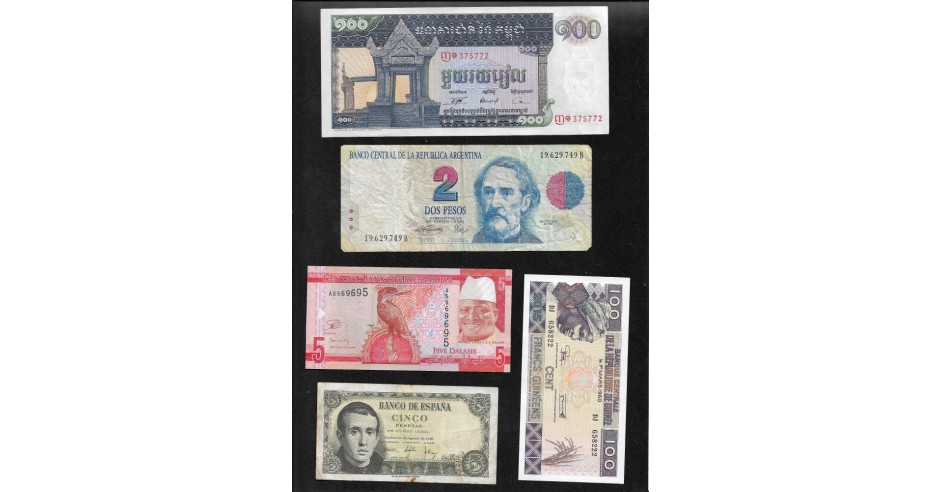 Set #90 15 bancnote de colectie (cele din imagini), Asia | Okazii.ro