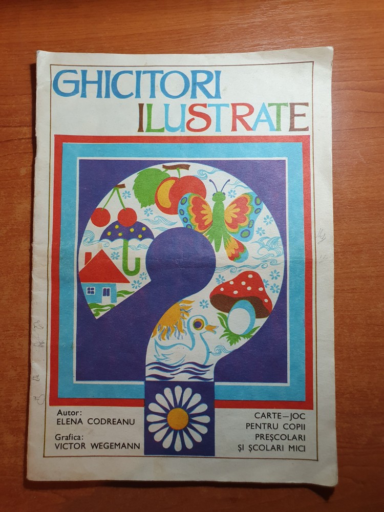 revista pentru copii - ghicitori ilustrate - anii '80 | arhiva Okazii.ro