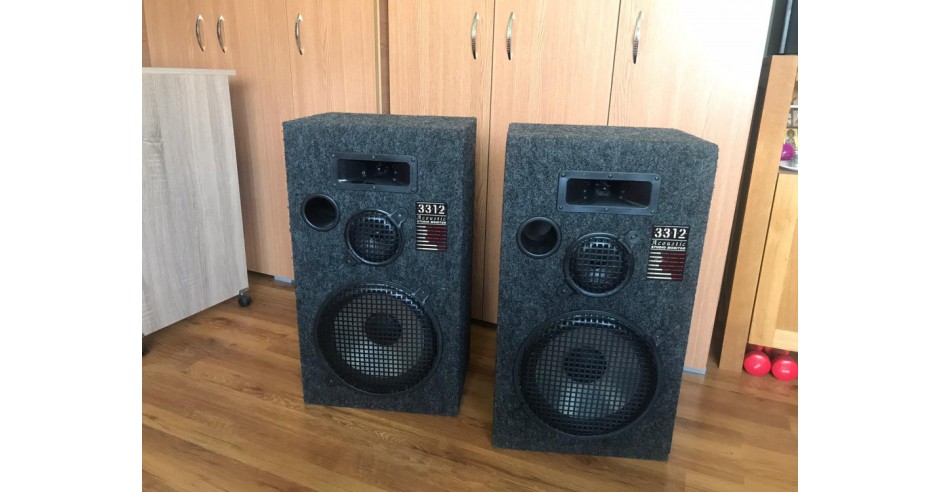 Boxe Acoustic Stereo Monitor cu bass de 30cm, 3 cai | arhiva Okazii.ro