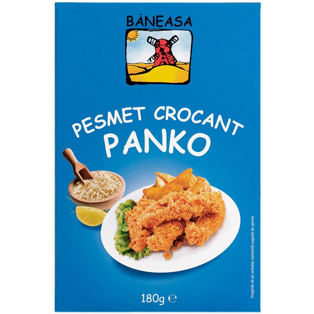 Pesmet Crocant Panko Baneasa, 180 g, Pesmet, Pesmet Panko pentru Gatit ...