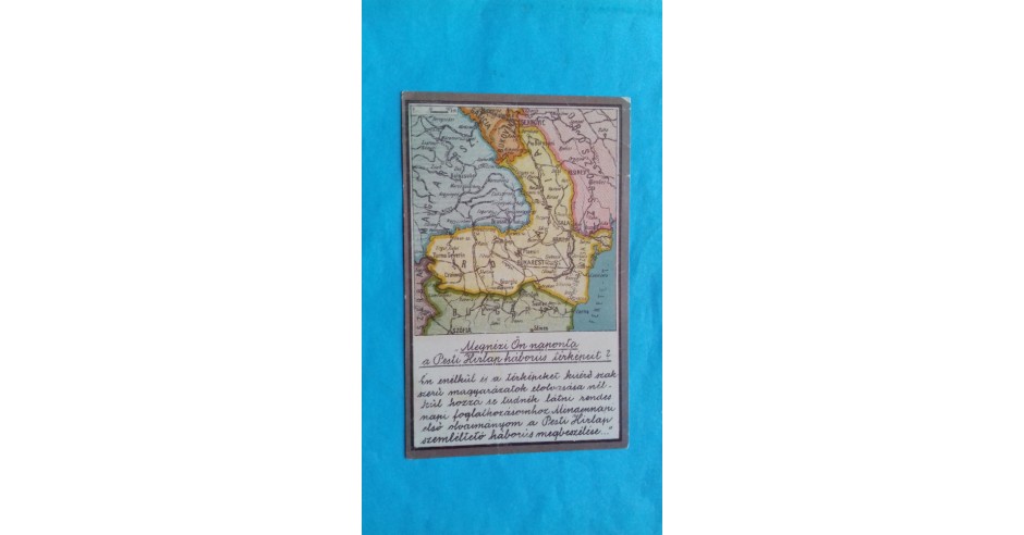 Dobrogea Cadrilater Harta Map | arhiva Okazii.ro