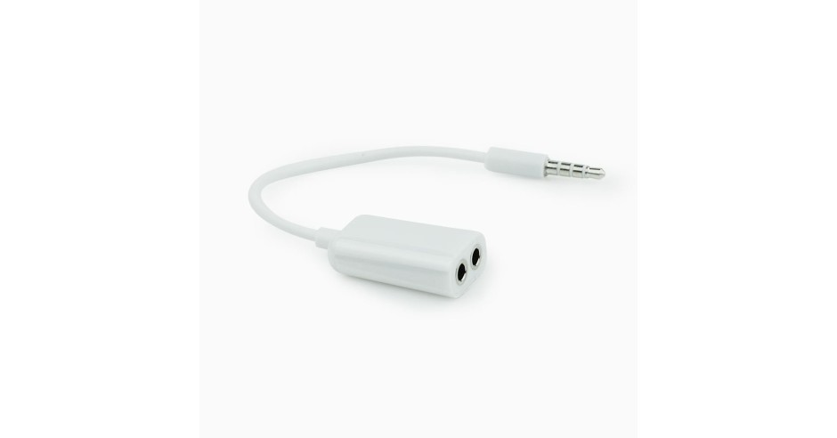 Adaptor Casti Dual (Alb) | arhiva Okazii.ro