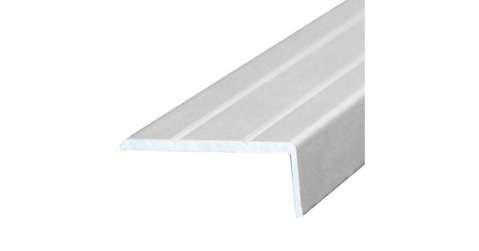 Profil Aluminiu pentru Trepte, 25x10 mm, 2.7 m, Argintiu, Model 3126 ...