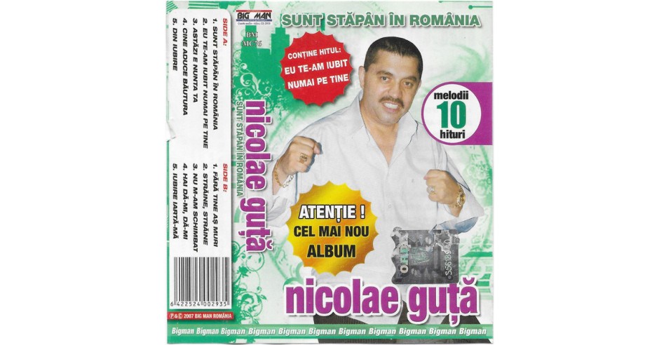 Caseta audio Nicolae Gu?a ?? Sunt Stapan In Romania, originala | arhiva Okazii.ro
