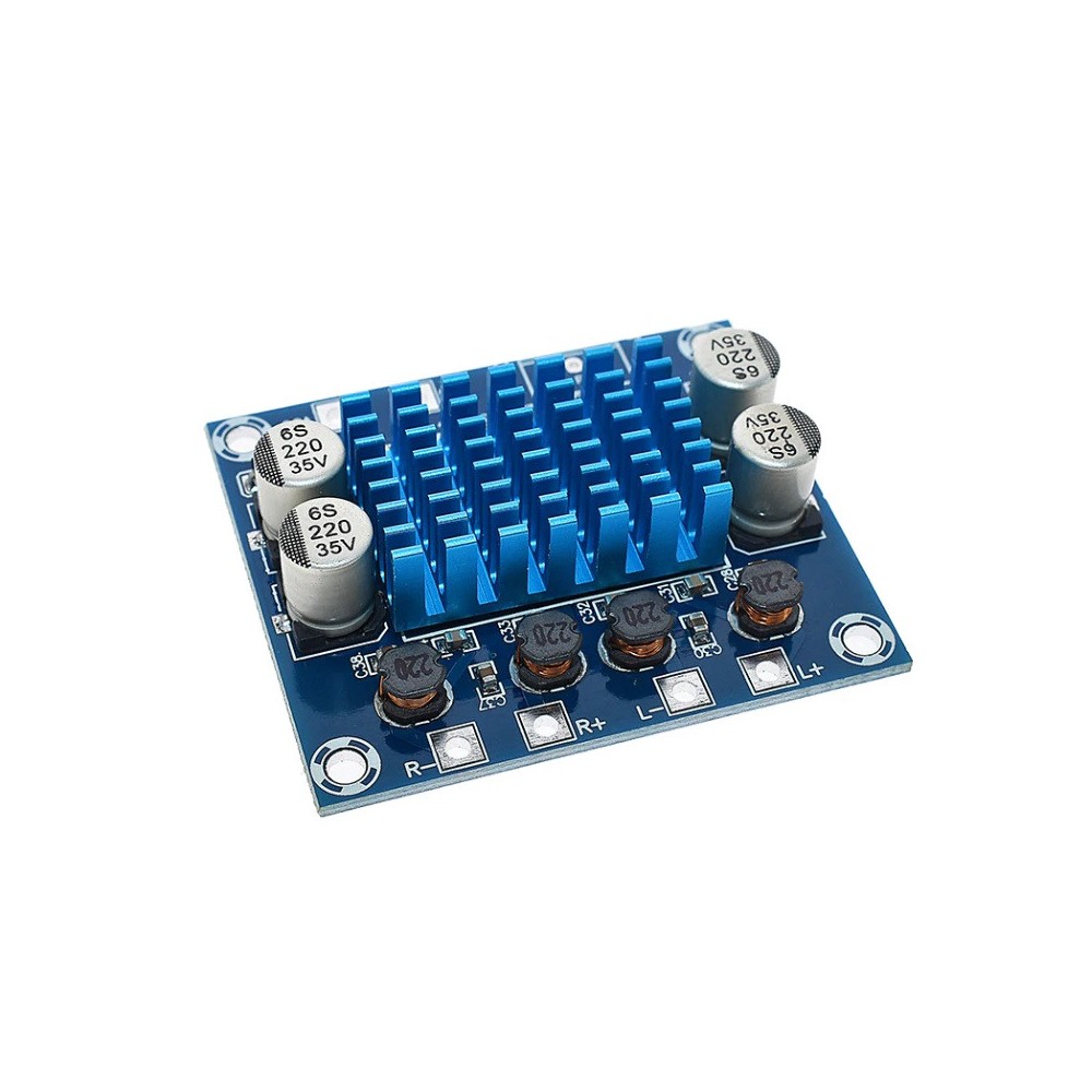 Kit modul AMPLIFICATOR AUDIO stereo auto 2 x 30 w clasa D ieftin 12V ...