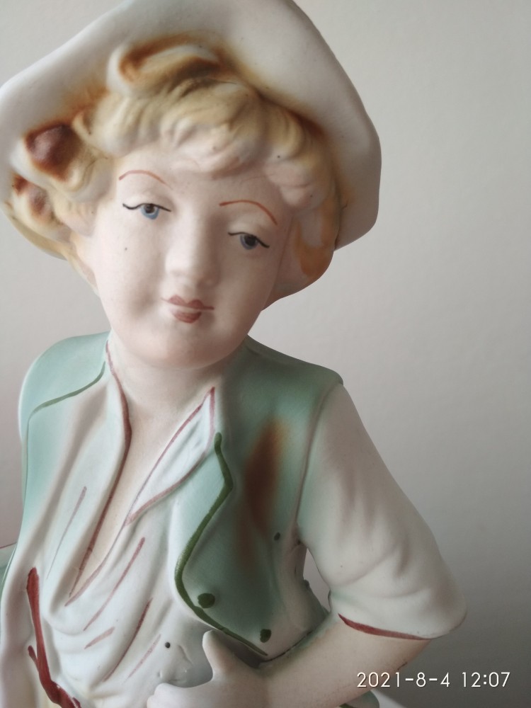 Bibelou portelan vintage Scolarul | arhiva Okazii.ro