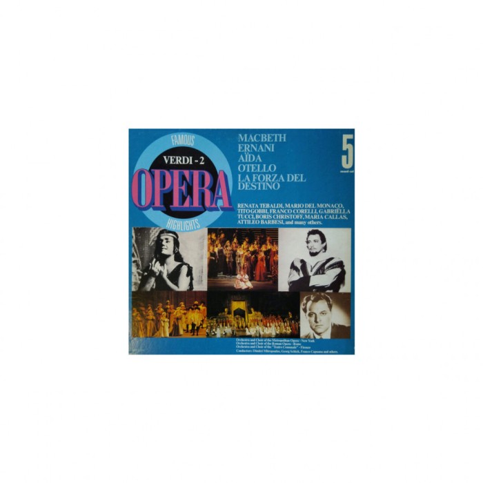 Disc vinil Giuseppe Verdi – Famous Verdi-2 Opera Highlights | Okazii.ro