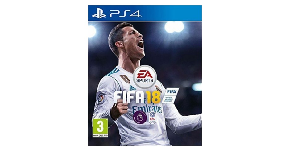 Joc PS4 FIFA 18 (PS4) PS5 Cristiano RONALDO la Real Madrid colectie, Multiplayer, Sporturi, 3 ...