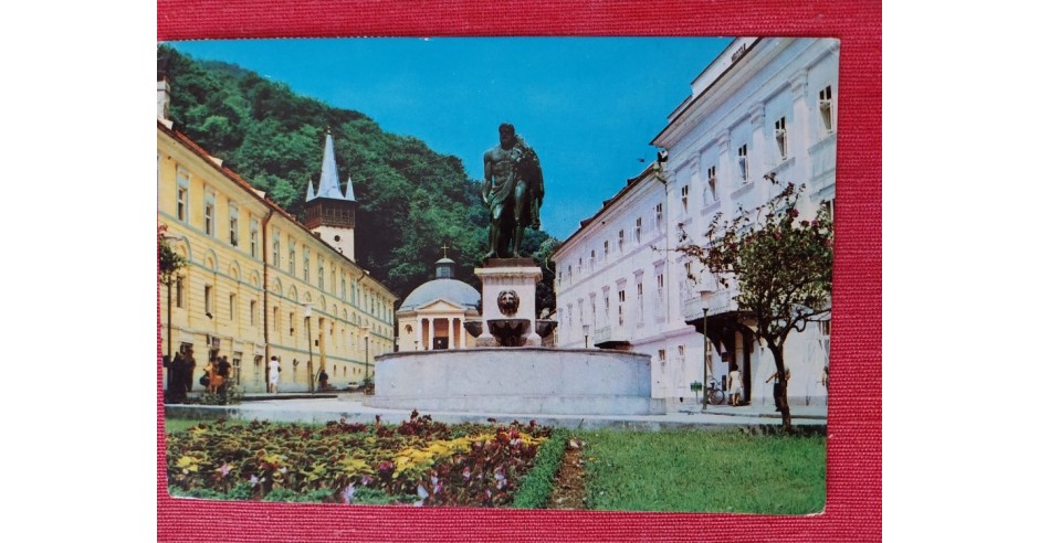 CPIB 23466 CARTE POSTALA - BAILE HERCULANE. STATUIA LUI HERCULES ...