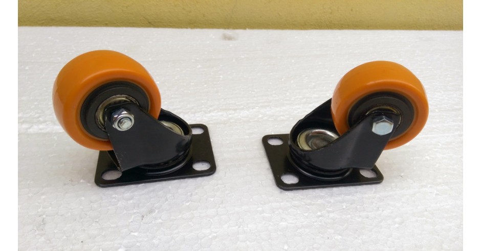 Set 2 Roti pivotante / Roata pivotanta cu rulmenti ( D-40mm ) | Okazii.ro