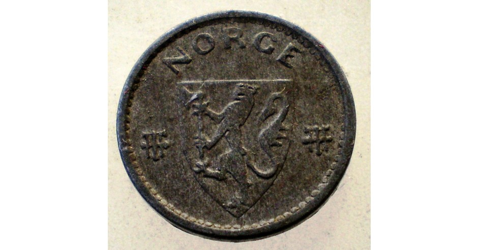 1.998 NORVEGIA WWII OCUPATIE GERMANA 10 ORE 1942 ZINC, Europa | Okazii.ro