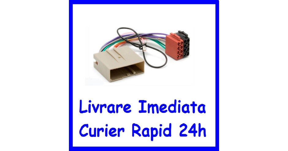 Mufa conector Cablaj PLAYER RADIO ADAPTOR ISO Land Rover Freelander ...