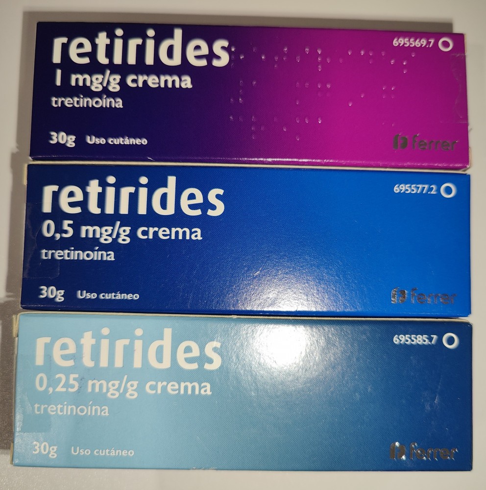 Retirides tretinoin 0.025% acnee riduri pete airol | Okazii.ro