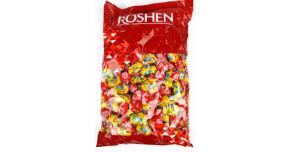 Mix Bomboane Gumate 1Kg cu Umplutura de Fructe Roshen Crazy Bee Fruity ...