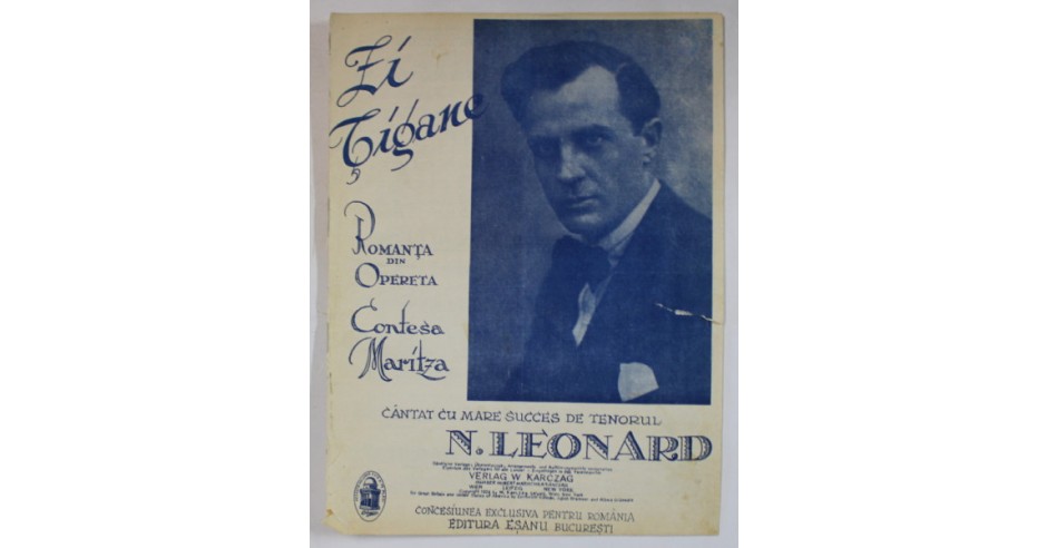 ZI TIGANE , ROMANTA DIN OPERETA ' CONTESA MARITZA ' , CANTATA DE ...