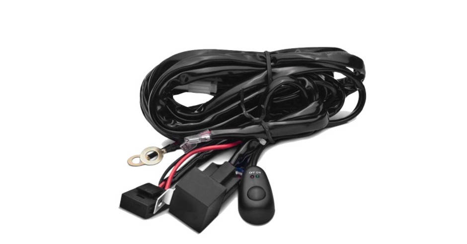 Cablaj Pentru LED Bar, Proiector, cu Releu si Buton On/Off , 12V-24v ...
