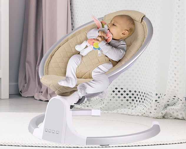 Balansoar electric, Leagan bebelusi, Bluetooth, Reglabil, Telecomanda ...