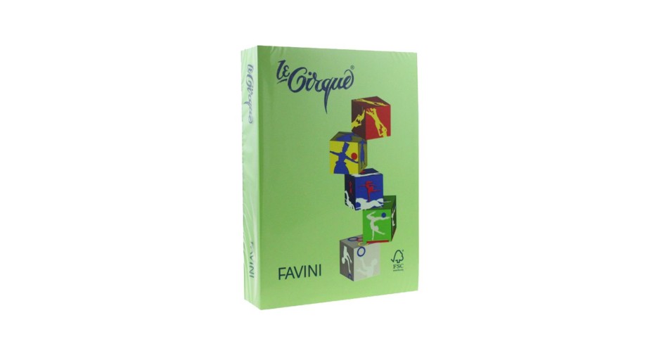 Hartie A4 Favini, 500 Coli/Top, 80 g/m², Verde Pal, Hartie Colorata A4 ...