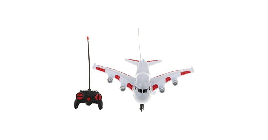 Avion cu telecomanda si lumini Aerobus | arhiva Okazii.ro