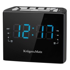 Radio Kruger Matz, 3 W, 2 x AAA, afisaj LED, FM, alarma | arhiva Okazii.ro