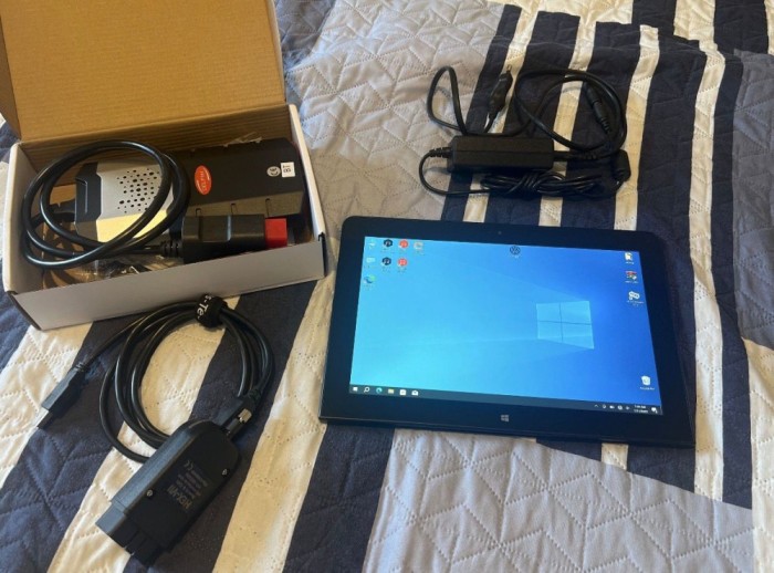 Kit tableta Delphi 2021 / Autocom 2021 + VCDS 2025, Oem | Okazii.ro