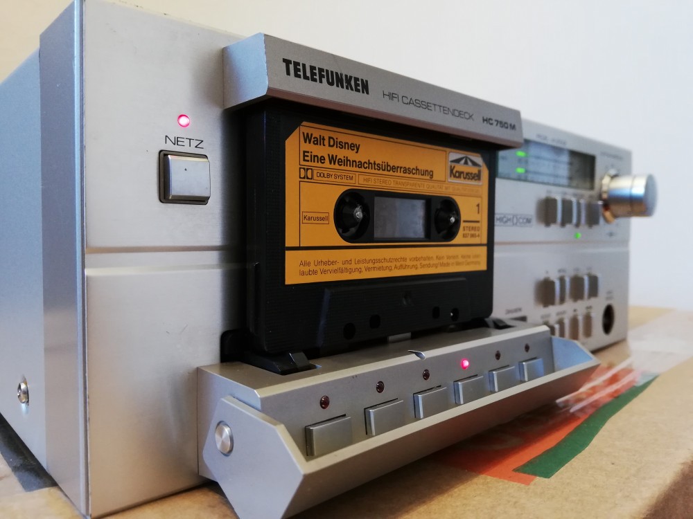 Stereo Cassette Deck TELEFUNKEN HC750M - Impecabil/Vintage/RFG | arhiva ...