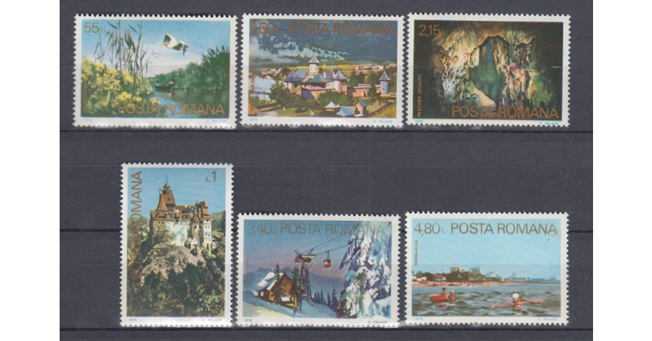 ROMANIA 1978 LP 960 OBIECTIVE TURISTICE SERIE MNH | arhiva Okazii.ro