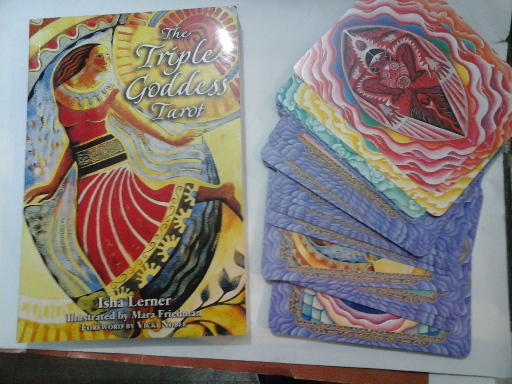 THE TRIPLE GODDESS TAROT - ISHA LERNER | arhiva Okazii.ro