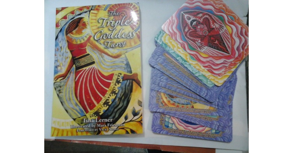 THE TRIPLE GODDESS TAROT - ISHA LERNER | arhiva Okazii.ro