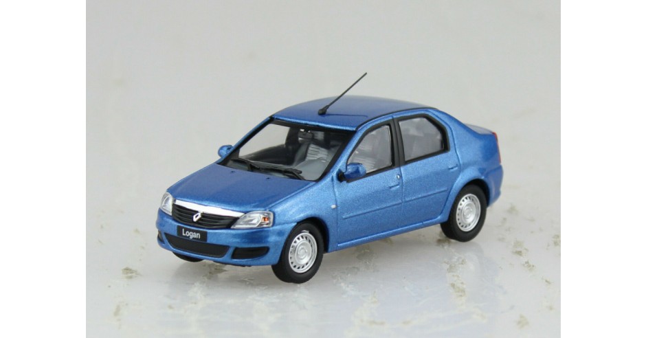 macheta renault (dacia) logan ph 2 facelift 2008 - norev, 1/43, cu defect. | arhiva Okazii.ro