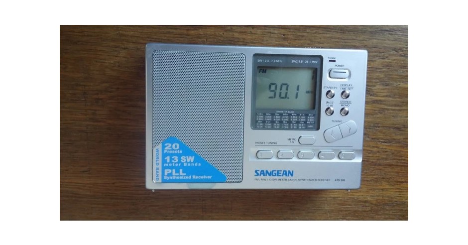 Radio SANGEAN ATS 303 Defect - Fâșâit/Pocnituri - Pentru Piese ...