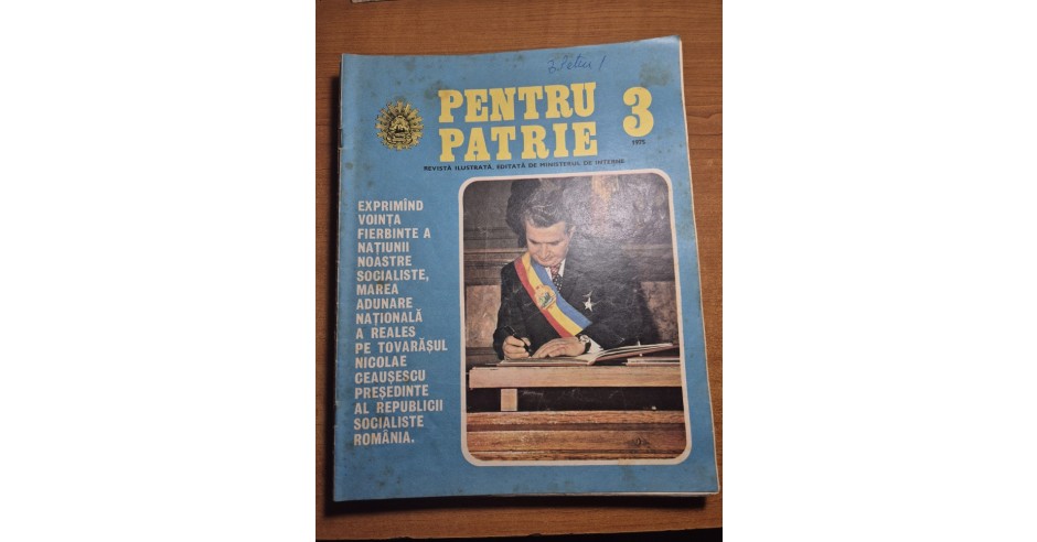 Revista pentru patrie martie 1975 - articolul - mircea lucescu despre ...