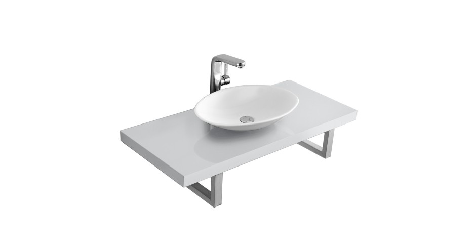 Set baie blat cu lavoar Elegance2, lavoar: 50 x 35,5 x 10 cm, blat:100 ... Set baie blat cu lavoar Elegance2, lavoar: 50 x 35,5 x 10 cm, blat:100 ...